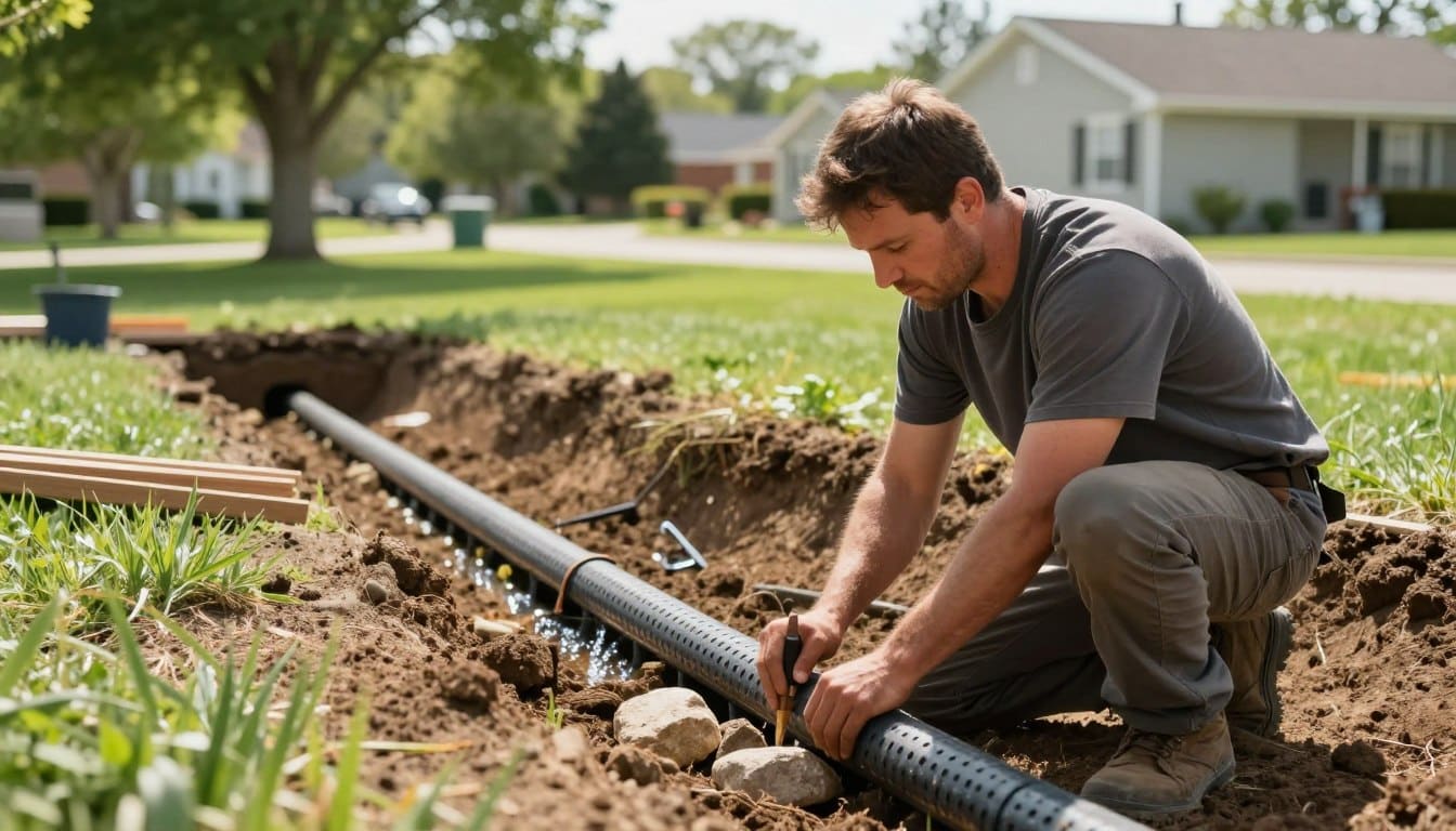 Who Installs French Drain? | Drainage First Experts